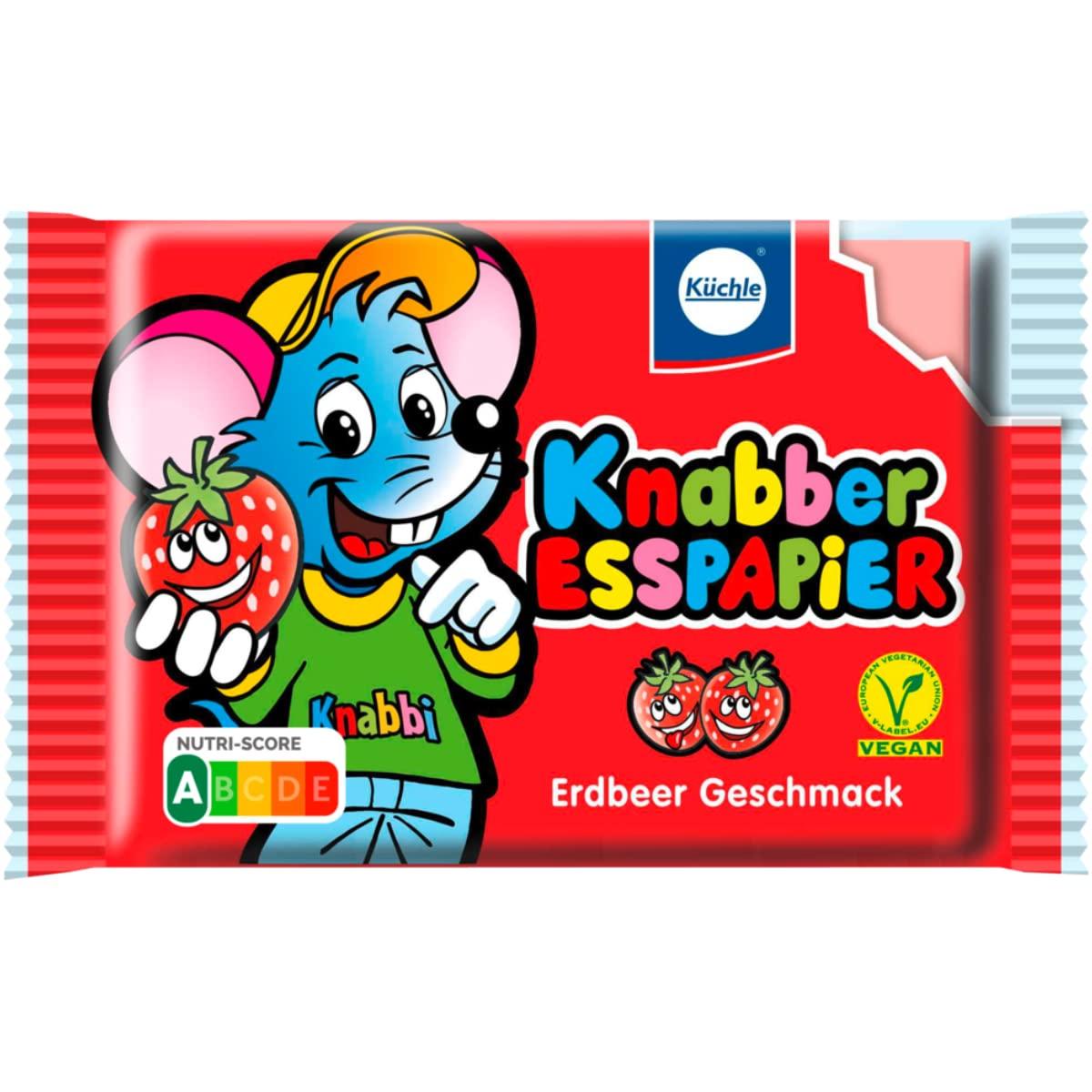 K chle Nibbles Edible Paper 4-Ply Tutti Frutti - Strawberry Apple & Forest Fruit | 30g ...