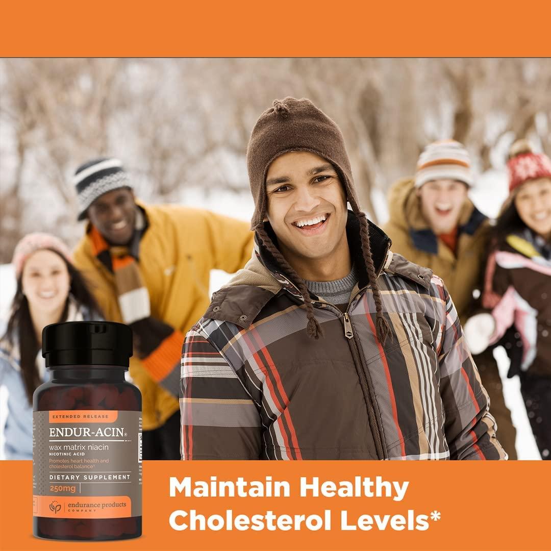 ENDUR-ACIN 250mg Niacin - Extended Release | Optimal Absorption, Low ...