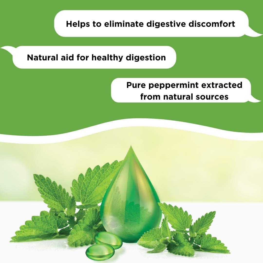 Colomint Peppermint Oil Capsules- Relief for IBS, Bloating, and ...