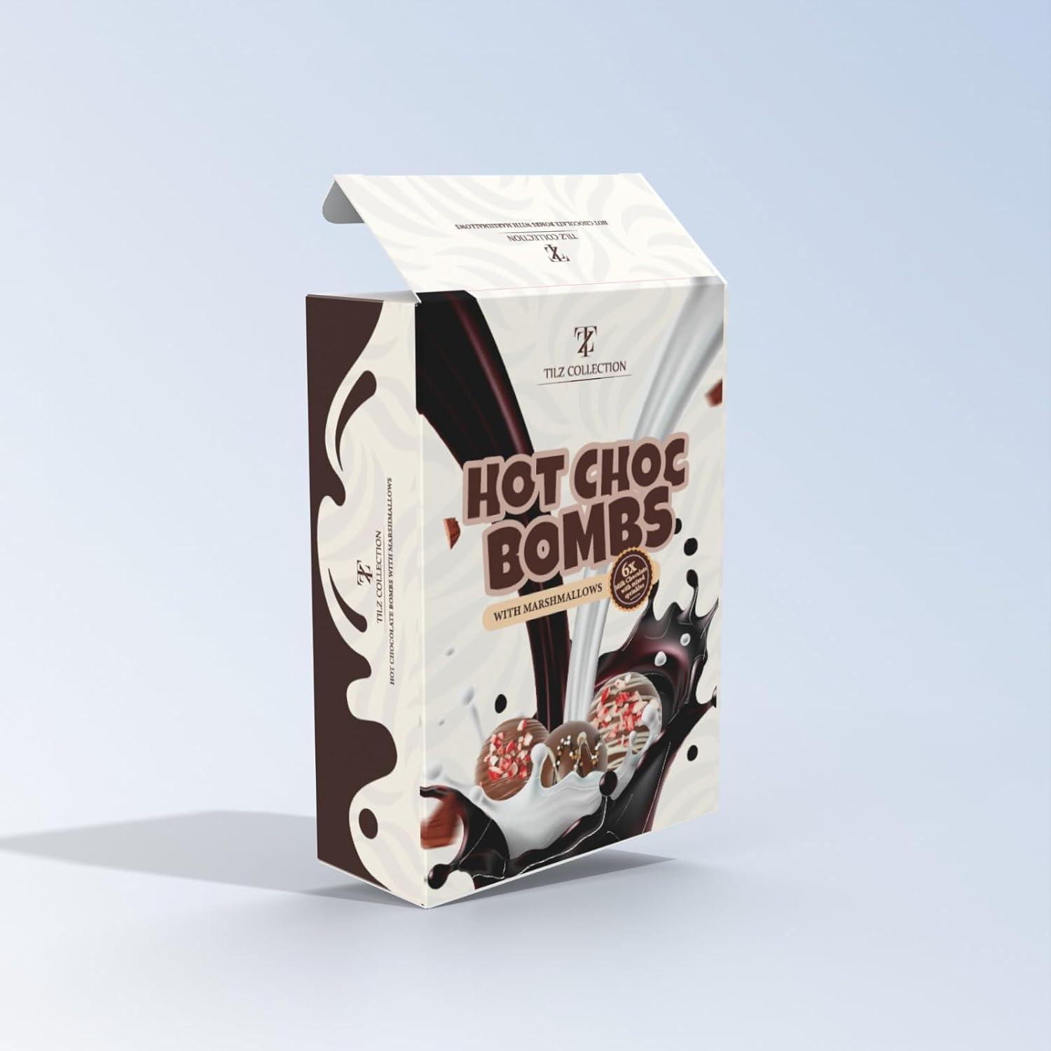 Christmas Hot Chocolate Bomb Gift Set for Kids - 6 Pack with ...