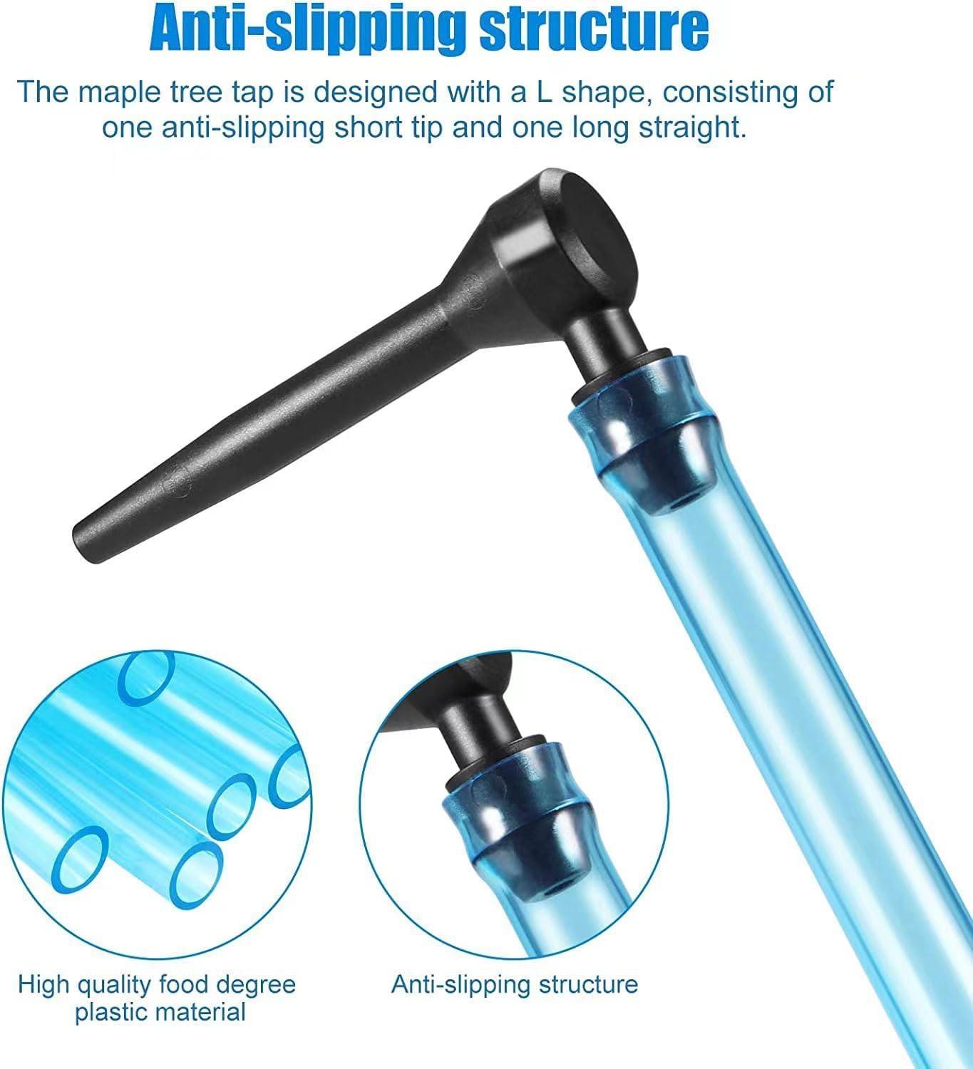 Tubes Maple Syrup Supplies 27.5 * 25 * 5cm Maple Syrup Tree Tapping Kit ...