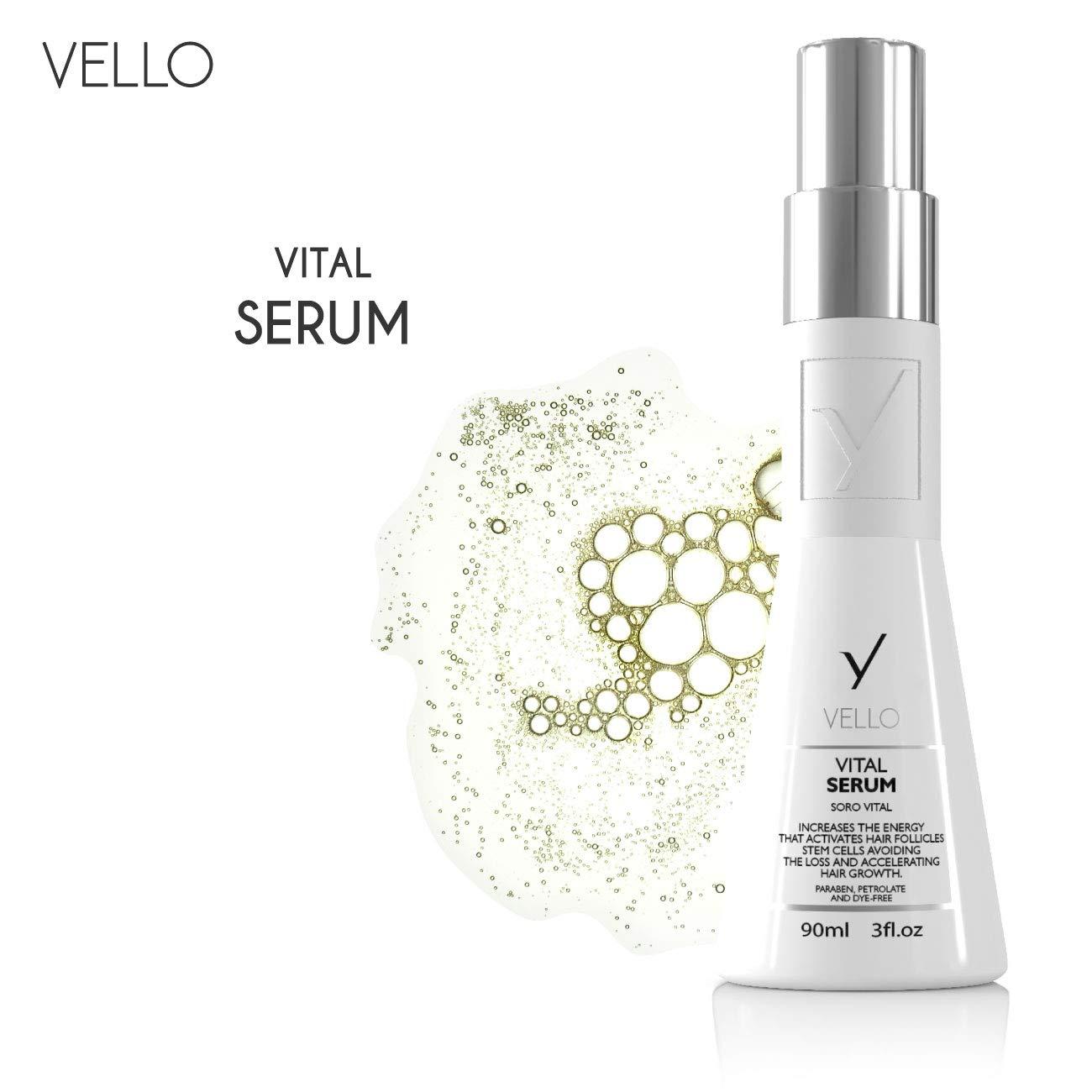 GYP Vello Vital Serum - Hair Loss Treatment for Men and Women - 3 oz ...