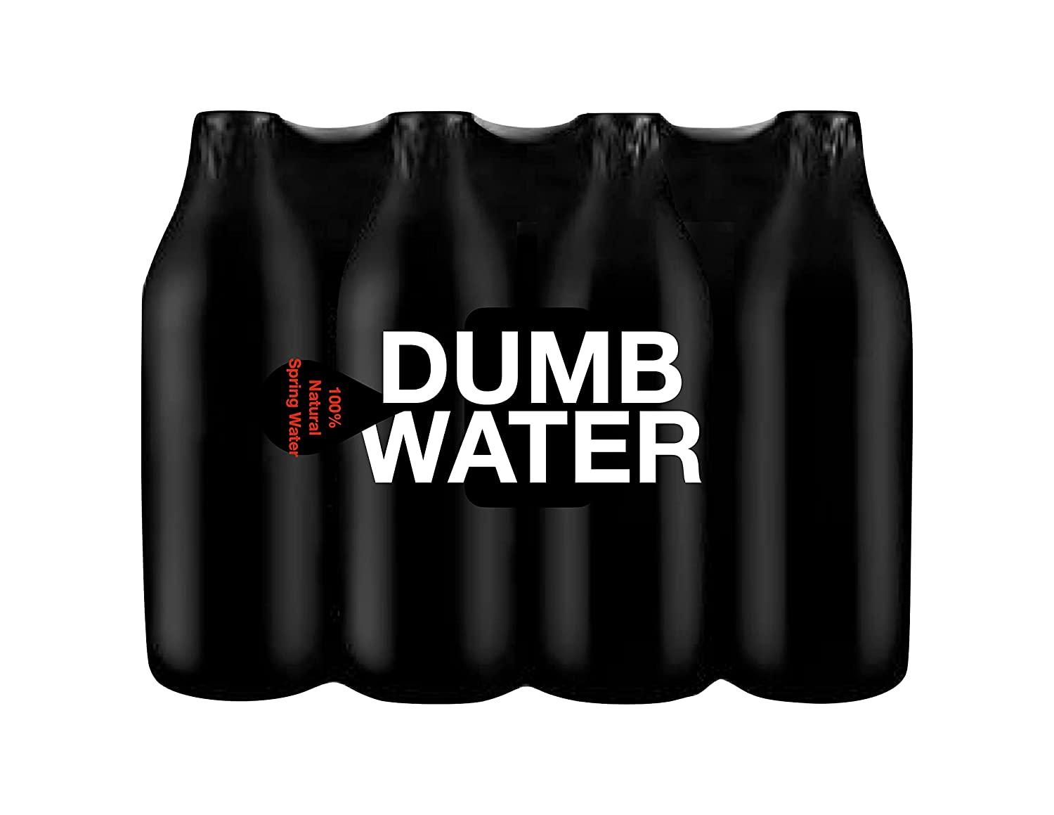 Dumb Water 6 Pack 100% Natural Spring Water | BPA Free | 6/24 Fl. Oz ...
