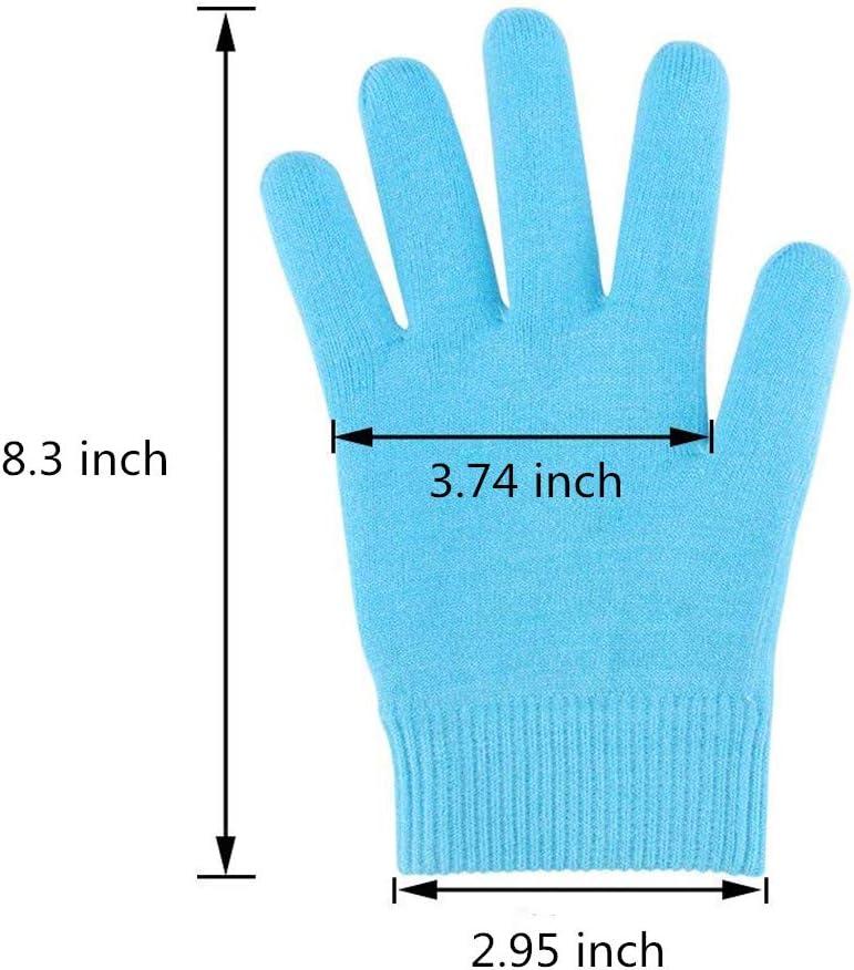 Pinkiou Moisturizing Gloves Cotton Gloves for Dry Hands Eczema Gloves ...