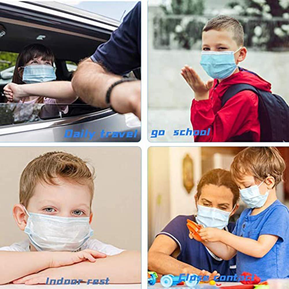 Cute Kids Face Mask - 3 Ply Protective Earloop Disposable Masks with ...