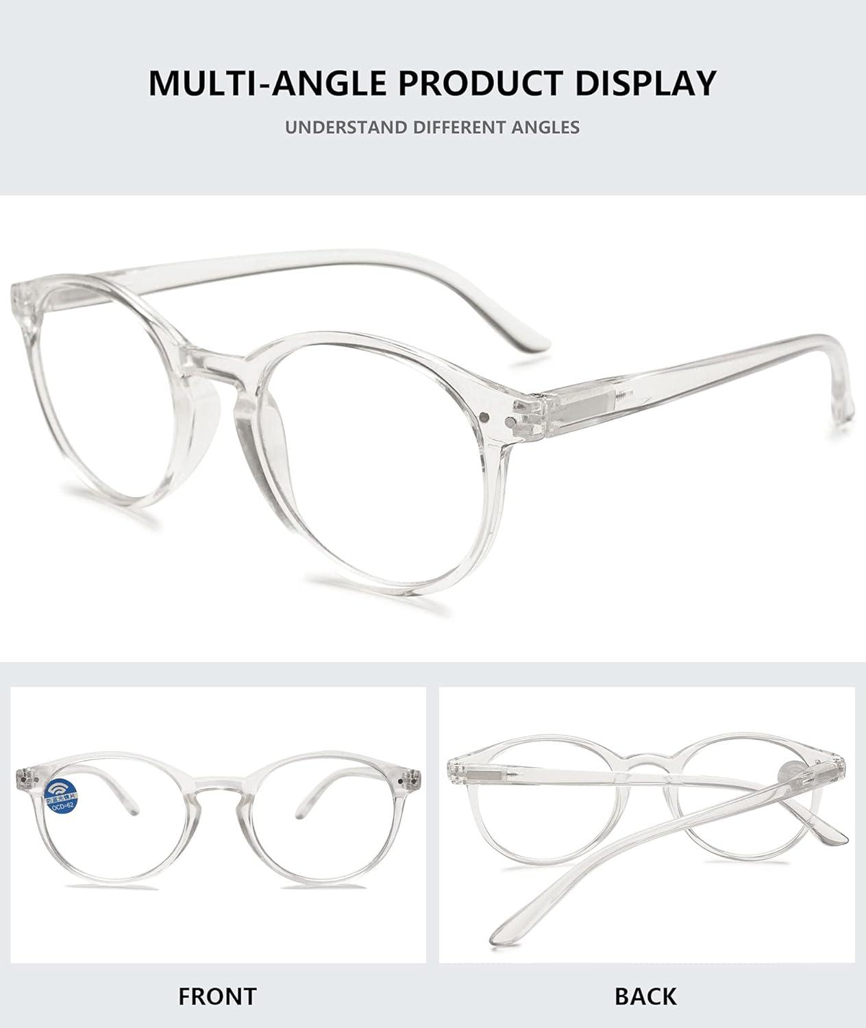 MAGIMODAC Women s Oval Computer Reading Glasses - Light Filter ...