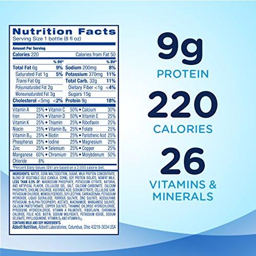Ensure Original Nutrition Shake 12 Pack - Milk Chocolate, Vanilla ...
