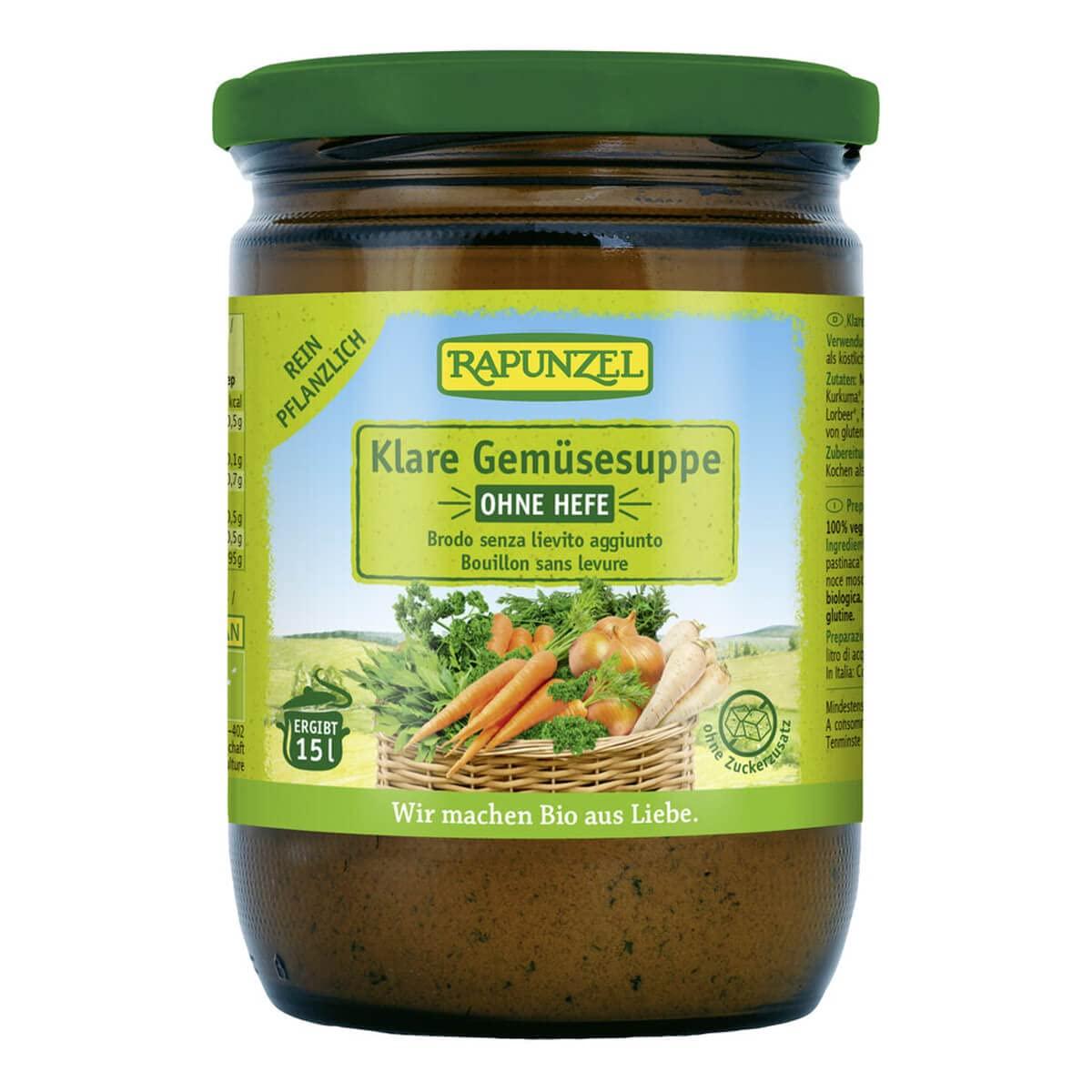 Rapunzel Organic Clear Soup Without Yeast - 300g Pack | International ...