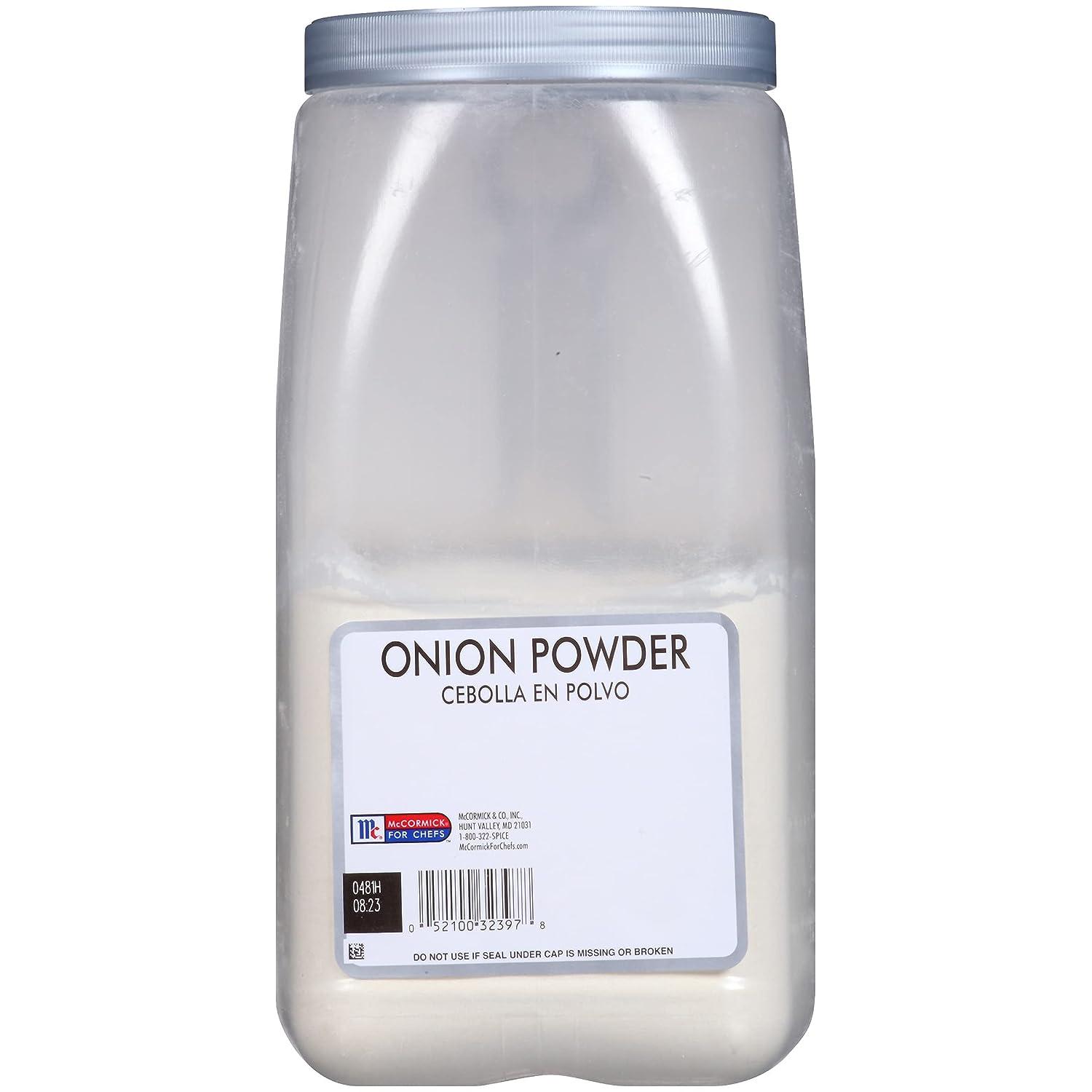 McCormick Culinary Onion Powder 5.5 lb - Bulk Seasoning for Sauces ...
