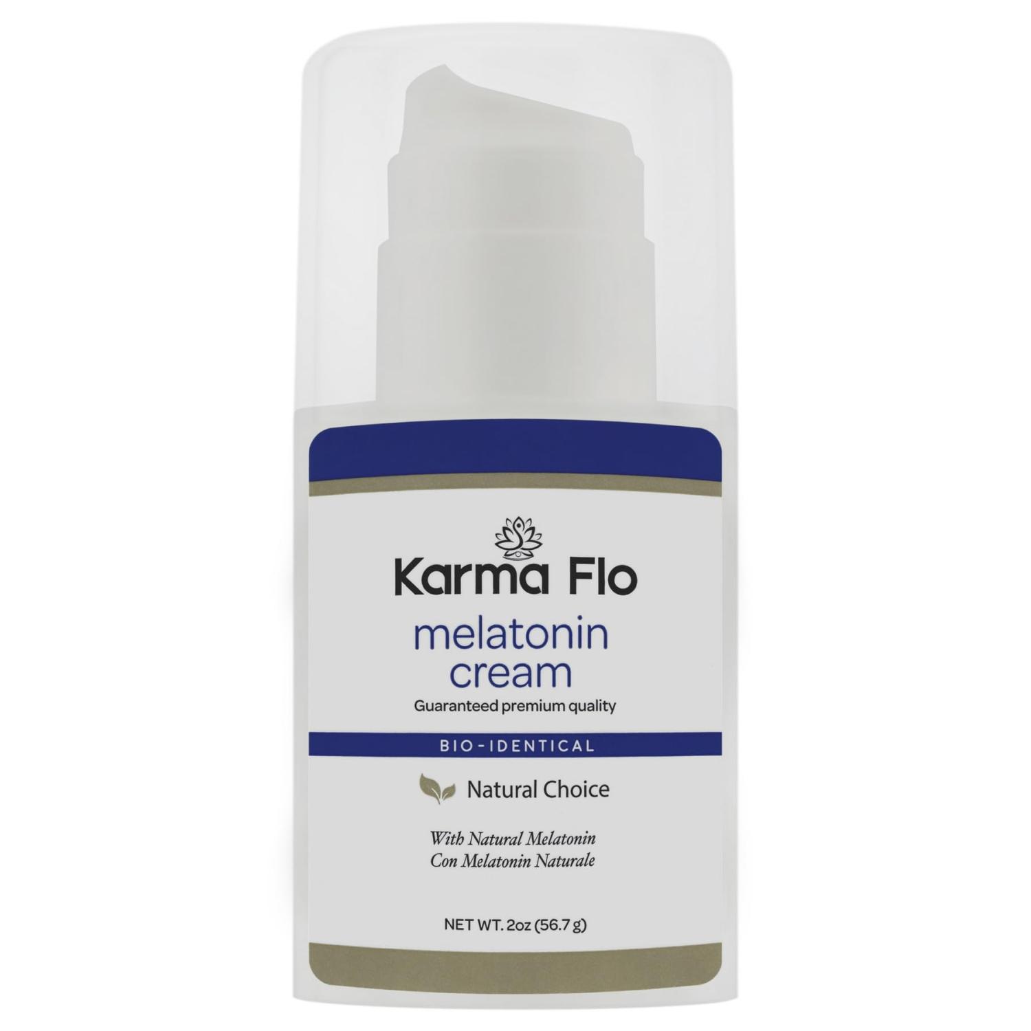Melatonin Body Cream 2 oz - Sleep Relief & Relaxation | International ...