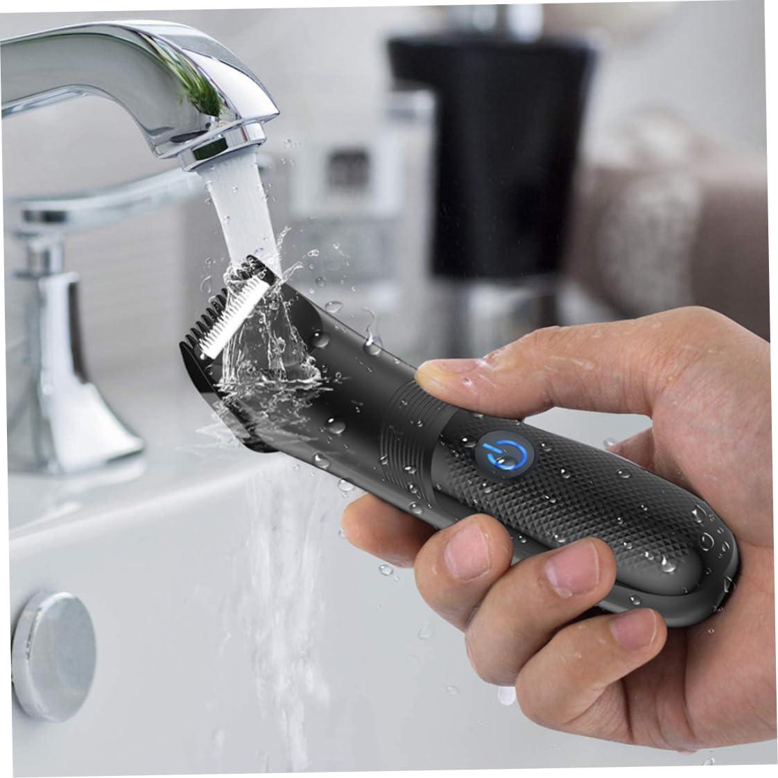 Waterproof Electric Groin Hair Trimmer - Men's Body Clipper for Optimal ...