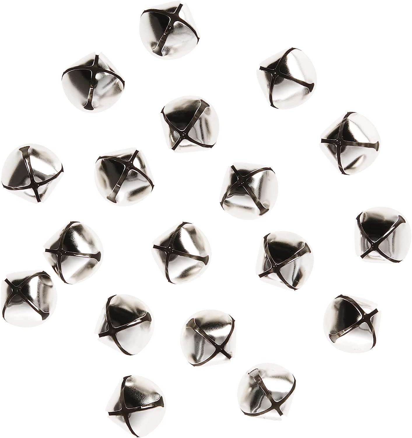 Jingle Bells 1-Inch Silver - Pack of 18 Bells | Buy Now with Express ...