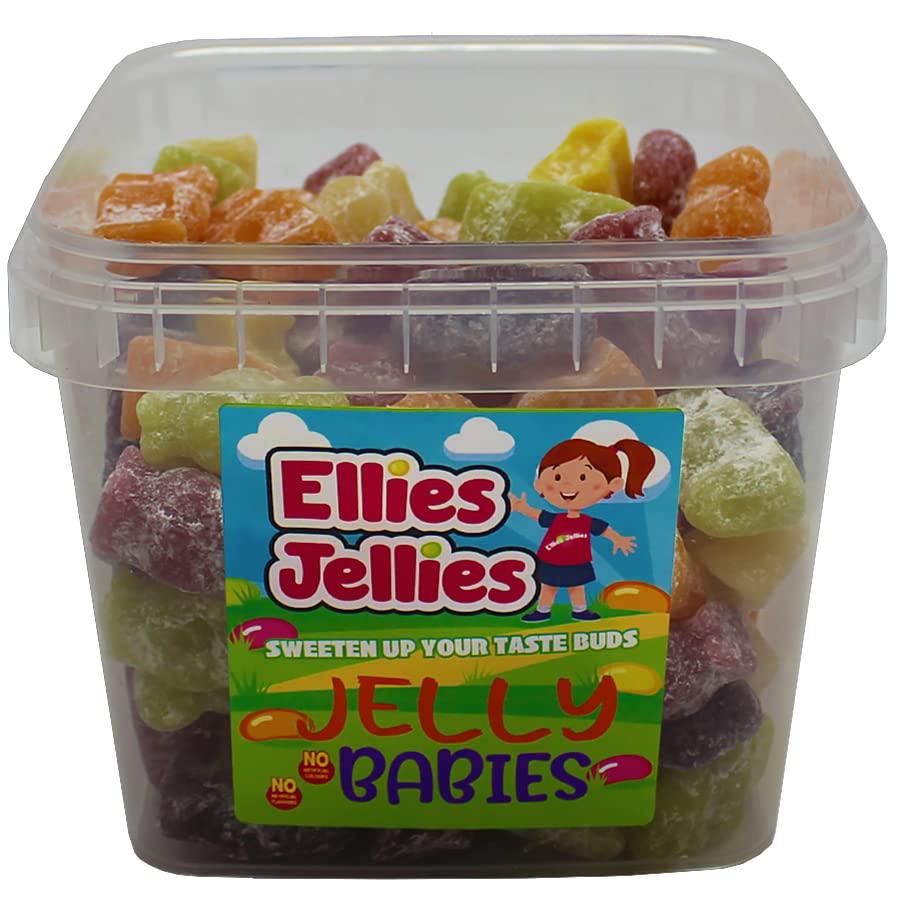 Ellies Jellies Jelly Babies 700g Square Tub | Buy Now with Express ...