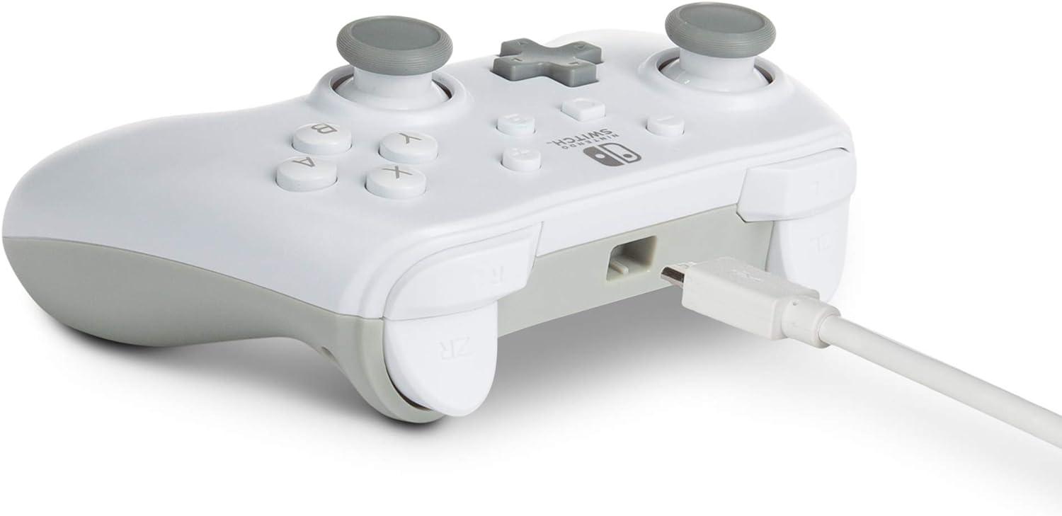 PowerA Wired Controller for Nintendo Switch - White | Enhanced Gaming ...
