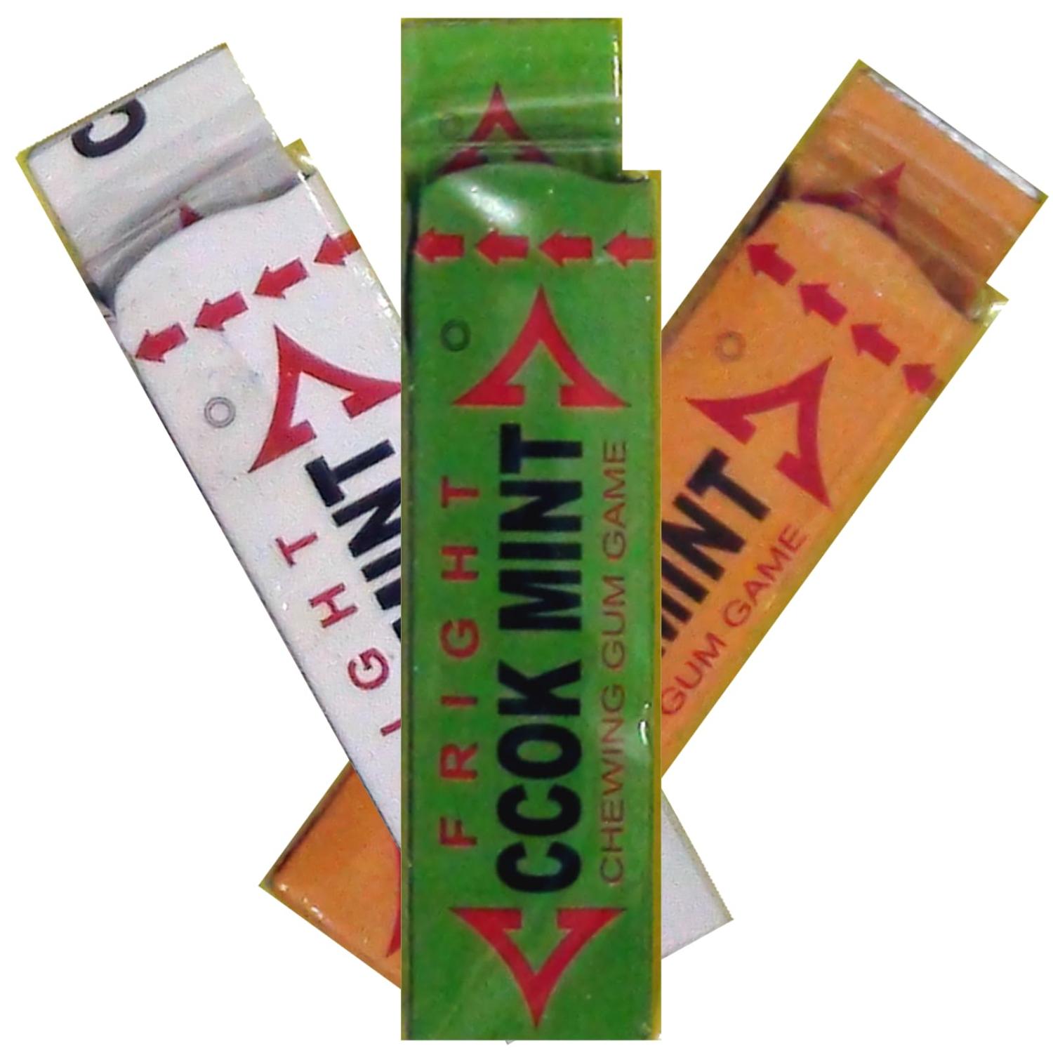 3 x Snapping Chewing Gum Pack - Fun Joke Item for All Ages ...