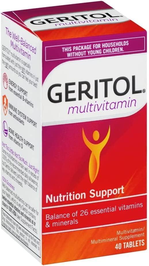 Geritol Complete Multi-Vitamin Mineral Supplement Tablets 100 Ea by ...