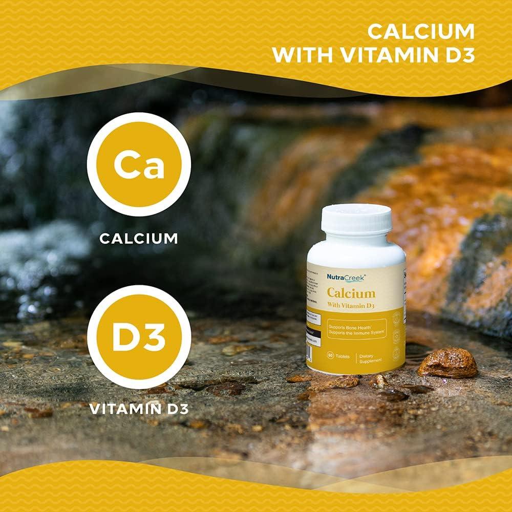 NutraCreek Sea Moss & Calcium with Vitamin D3 Supplement Bundle | 60 ...