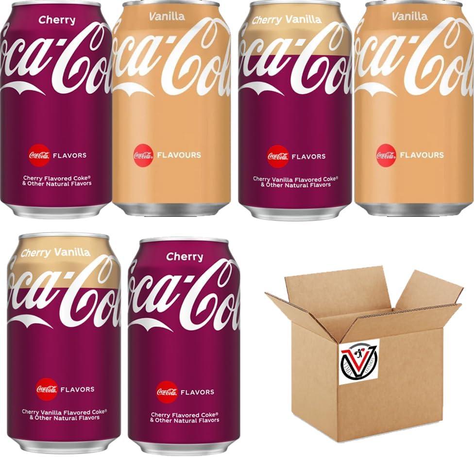 Coco Colaa Vanilla Cherry Cherry Vanilla Can 355ml - Pick any flavour ...