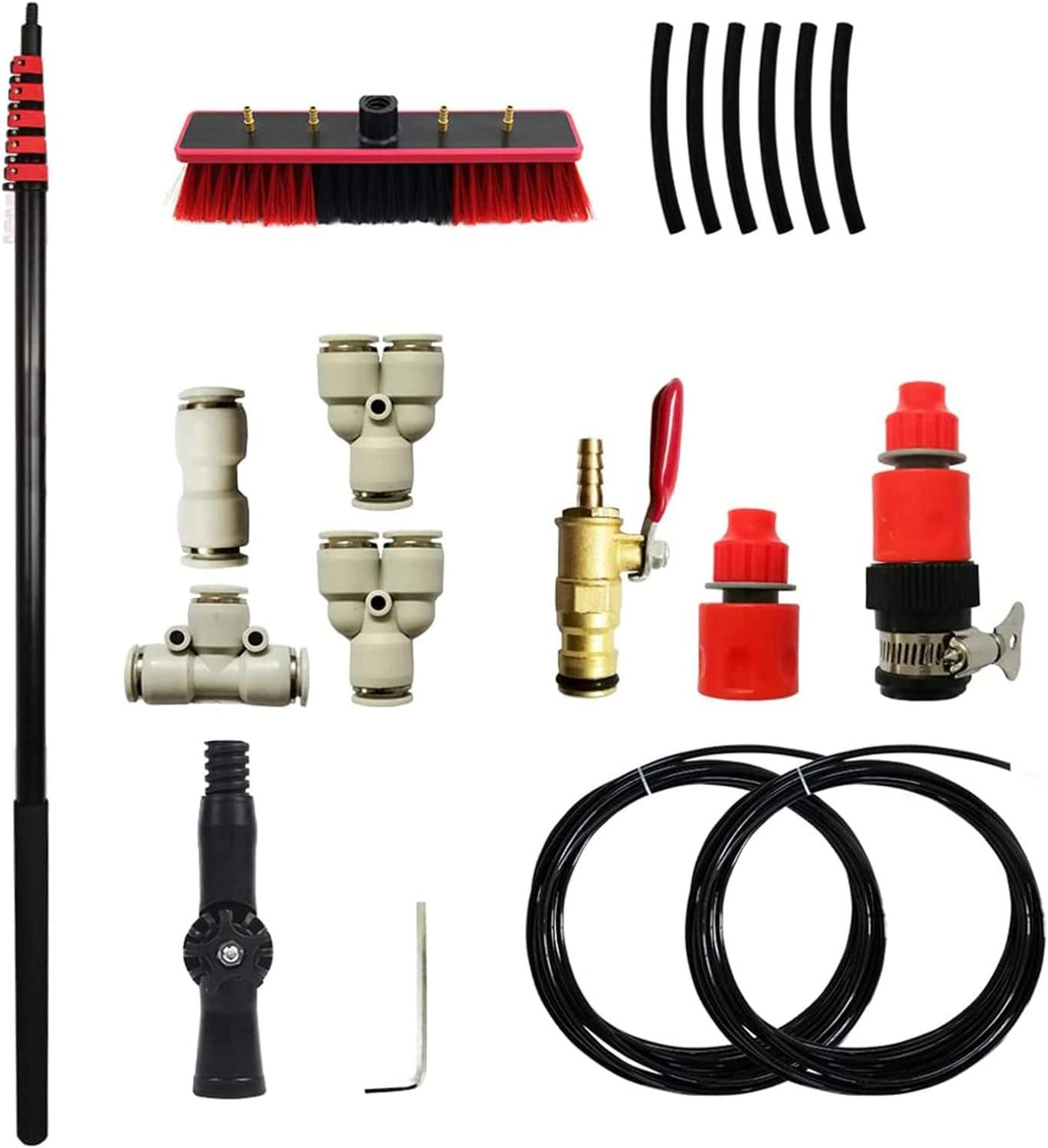 Window Cleaning Pole Extendable Cleaning Equipment Water Fed Pole Kit ...