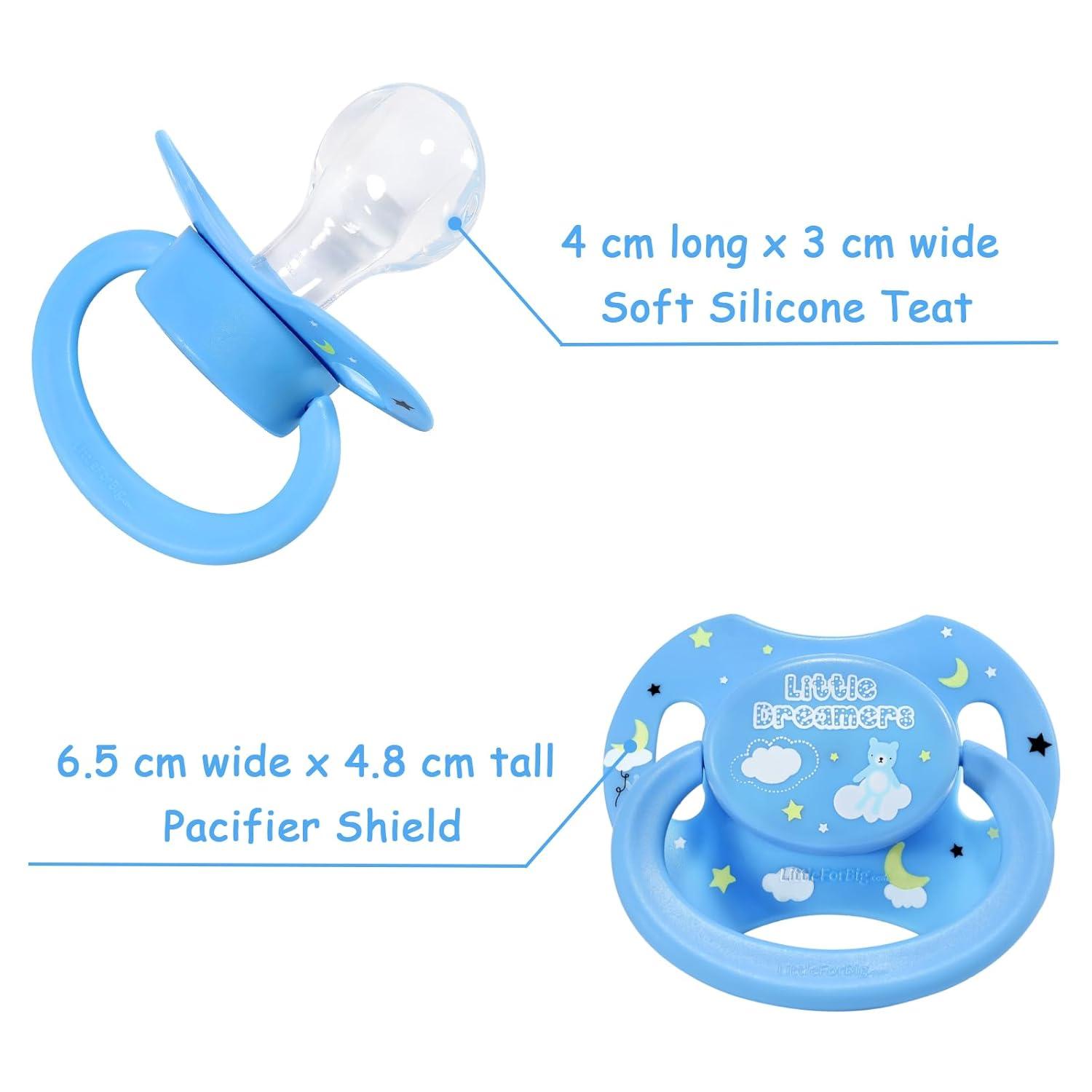 Buy LittleForBig Large Shield Pacifier Generation II - Adult Size ...