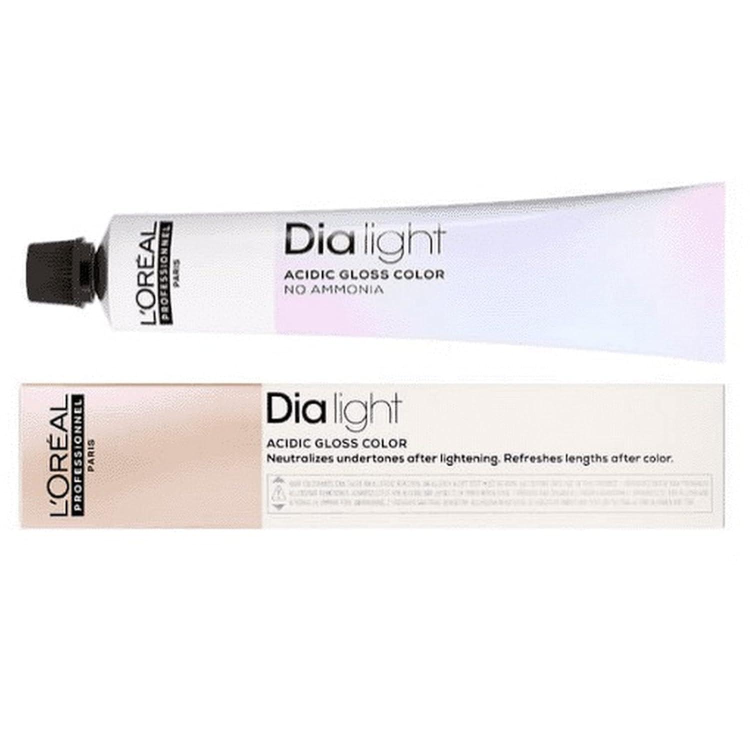 LOREAL DIALIGHT 7.12 Medium Blonde Ash Iris 50ml - Premium Hair Color ...