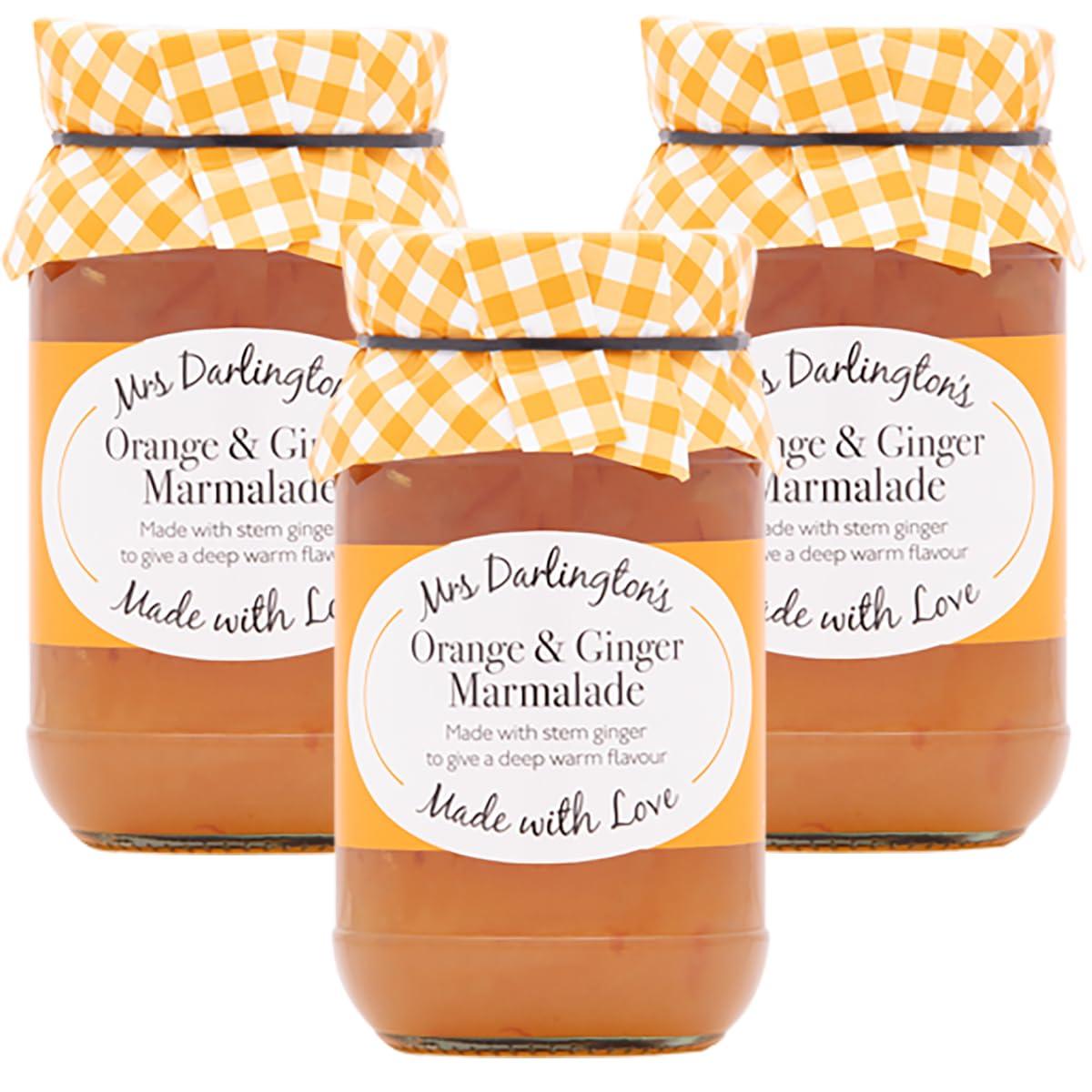 Mrs Darlington's Orange and Ginger Marmalade - 340g - Pack of 3 | Buy Now with Express ...