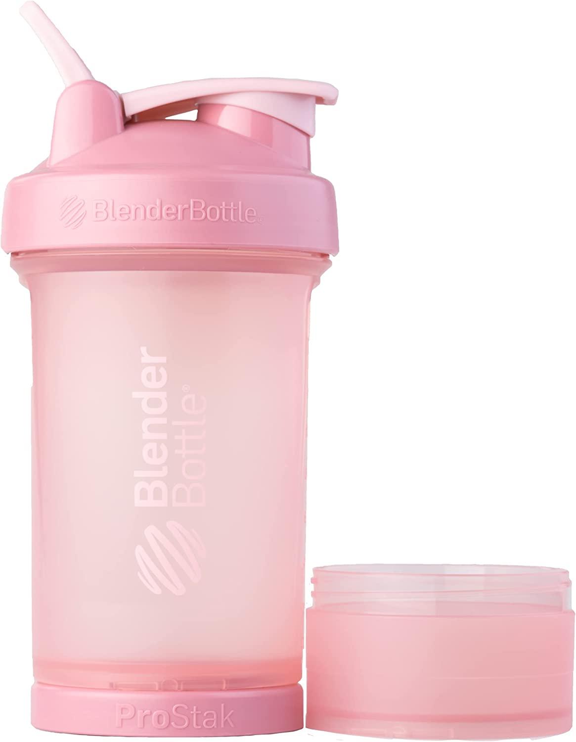 BlenderBottle ProStak System 22oz Shaker Bottle with Pill Organizer ...