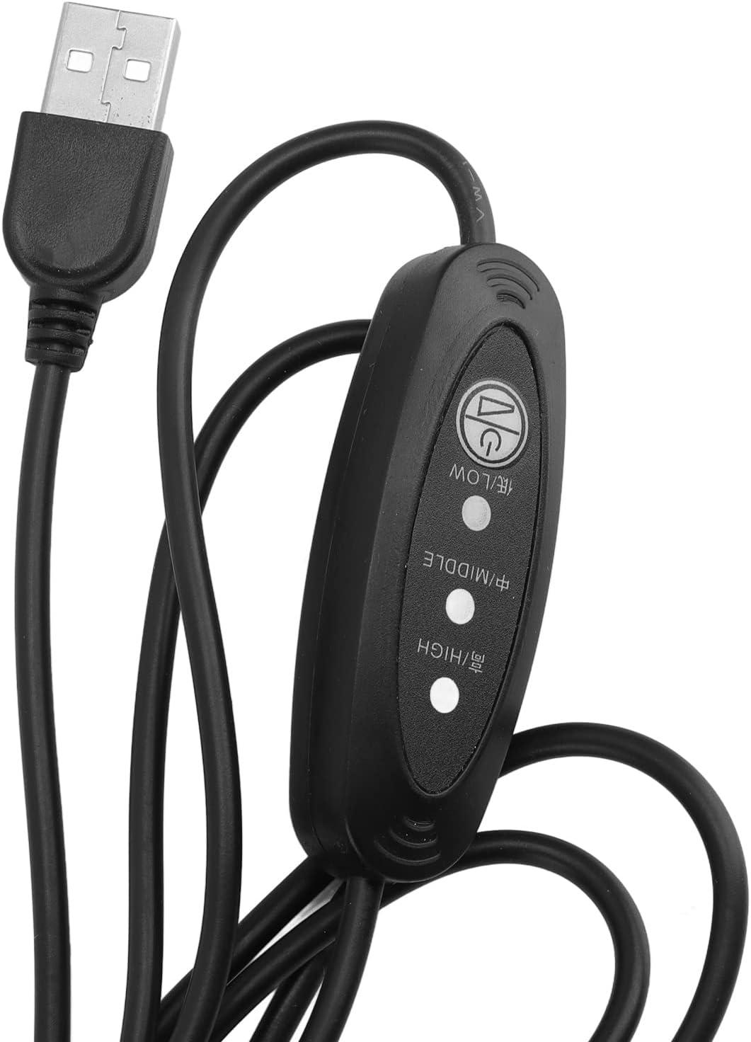 Heating Cushion 30x30 cm | Adjustable Temperature | Fast Warming USB | Relief for Back Waist ...