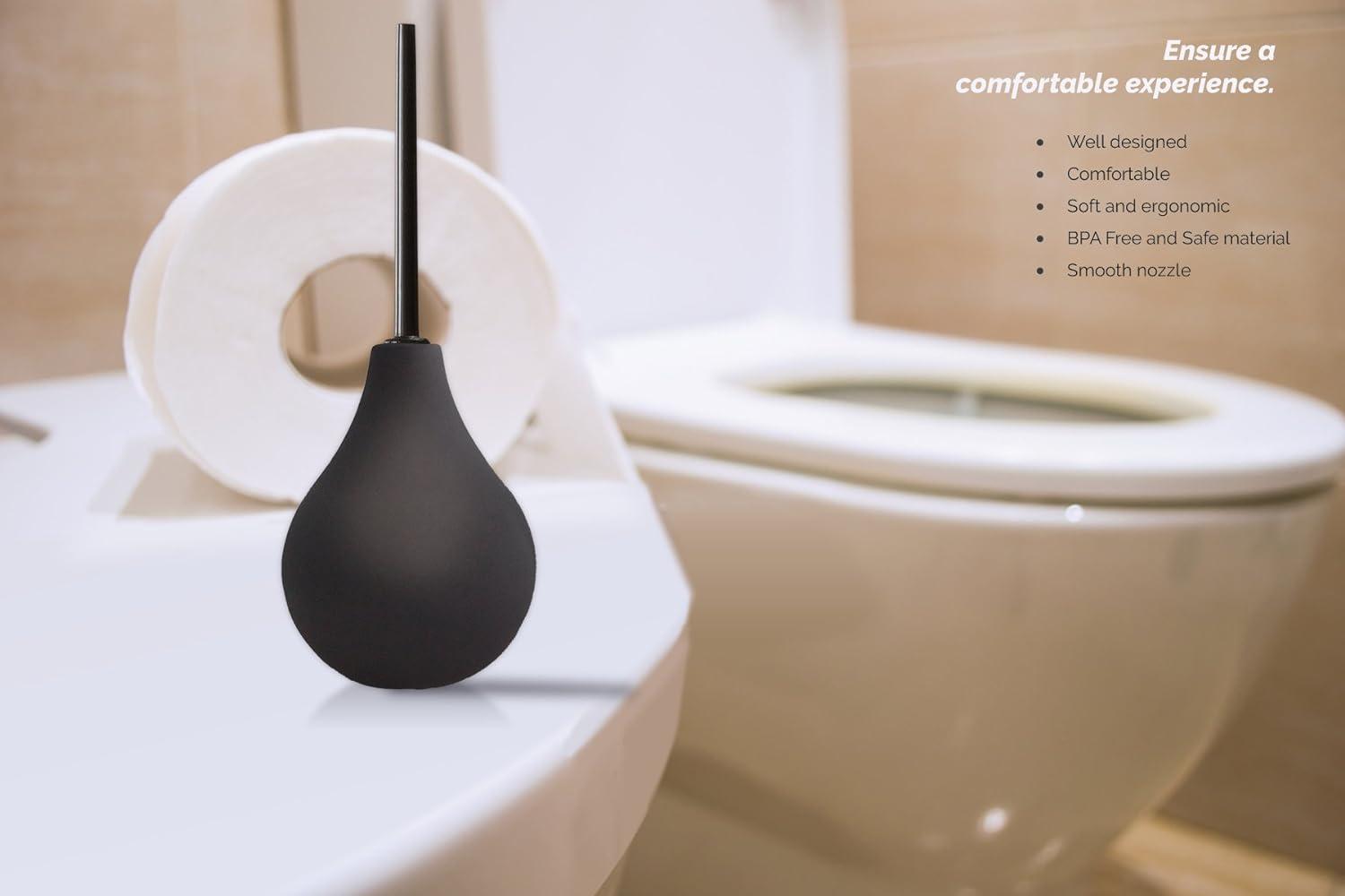 Bramble Premium Medical Silicone Enema & Douche Bulb with Cleaning ...