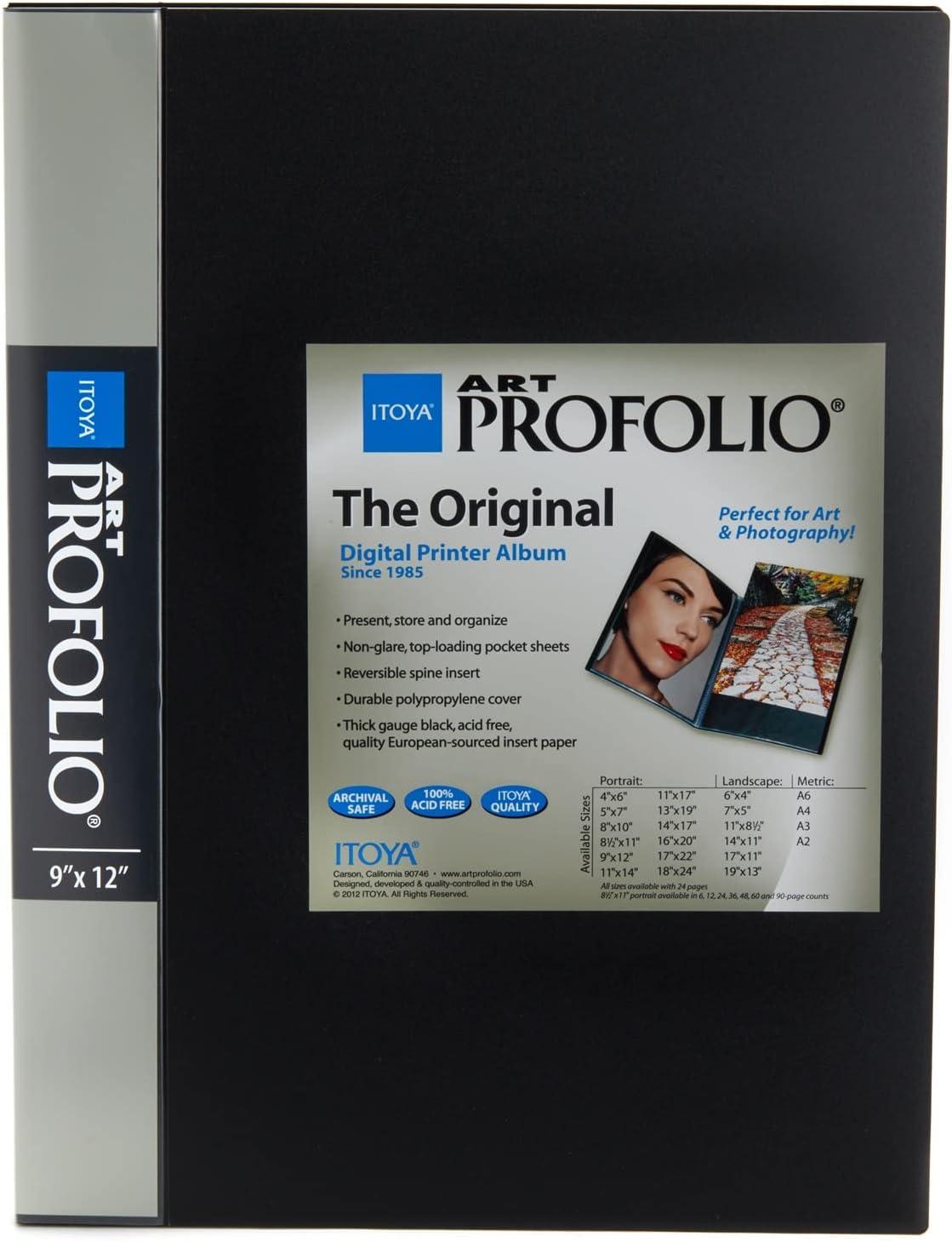 Itoya Art Profolio Original Storage Display Book 9x12 IA-12-9 - Set of ...