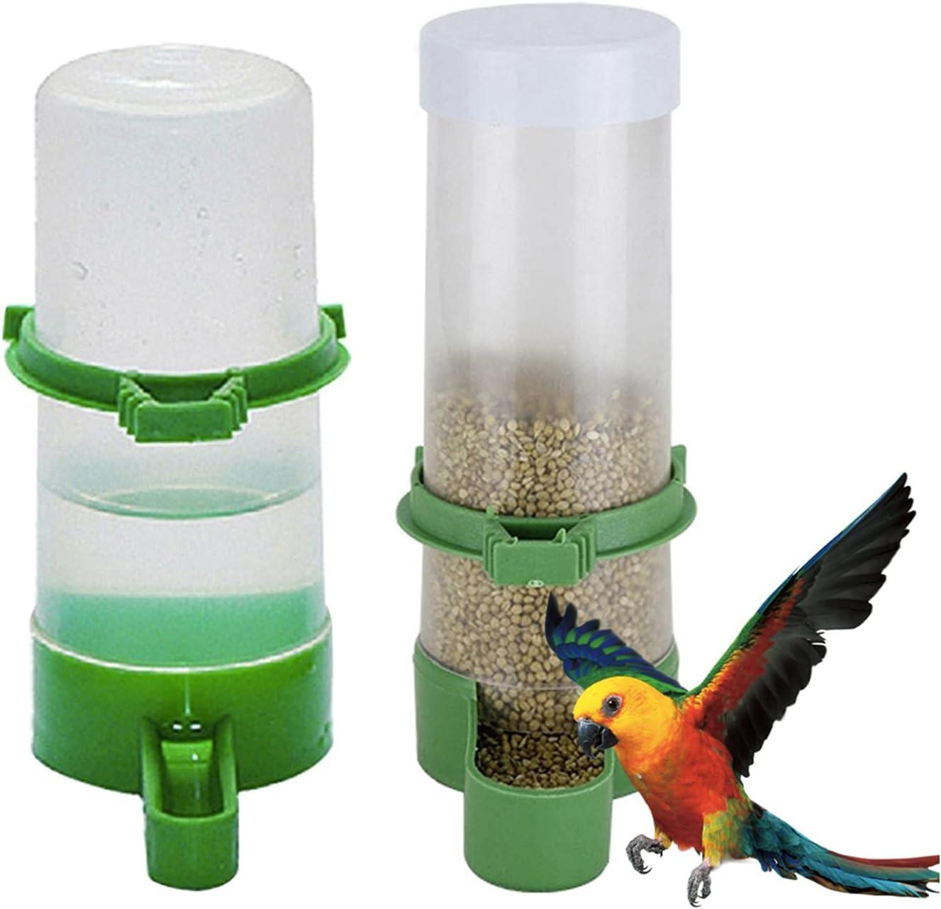 Fyfjur Bird Water Dispenser - Automatic Feeder for Parrots, Budgies ...