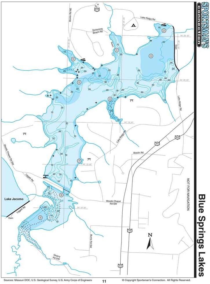 Missouri Fishing Map Guide: Explore the best fishing spots in Missouri ...