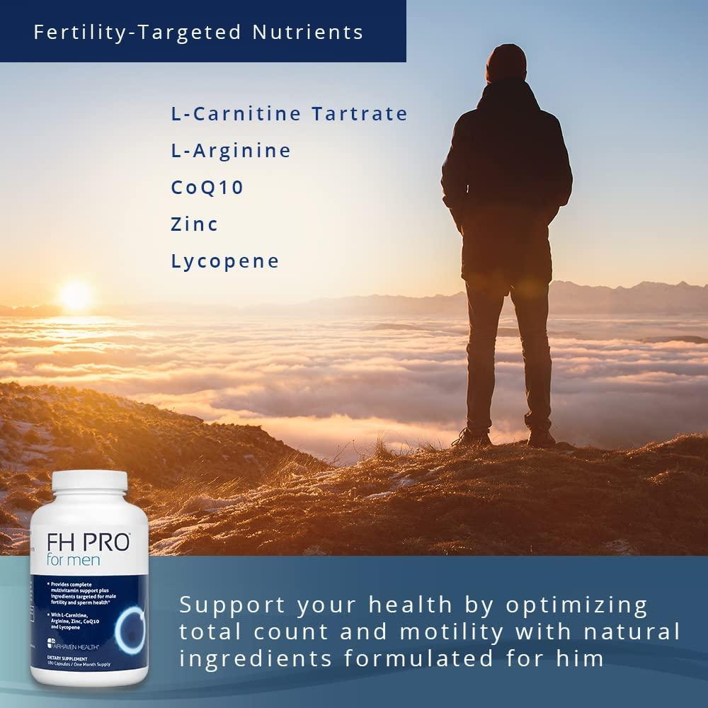 Fairhaven Health FH Pro for Men - Clinical Grade Fertility Supplement ...