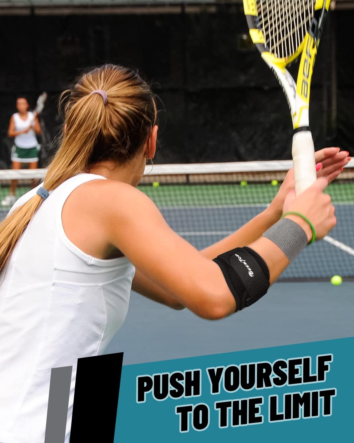 Seektop Elbow Brace - Adjustable Compression Support for Tennis Elbow ...