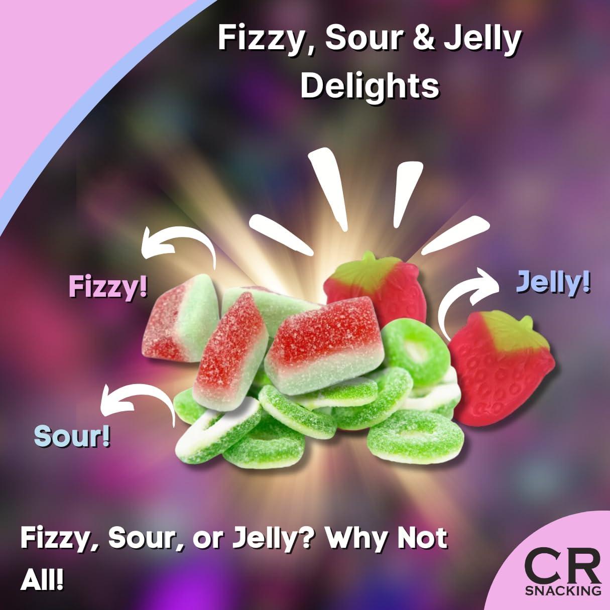 Pick & Mix Sweets 1kg - 20 Varieties Fizzy sour and Jelly Sweets ...
