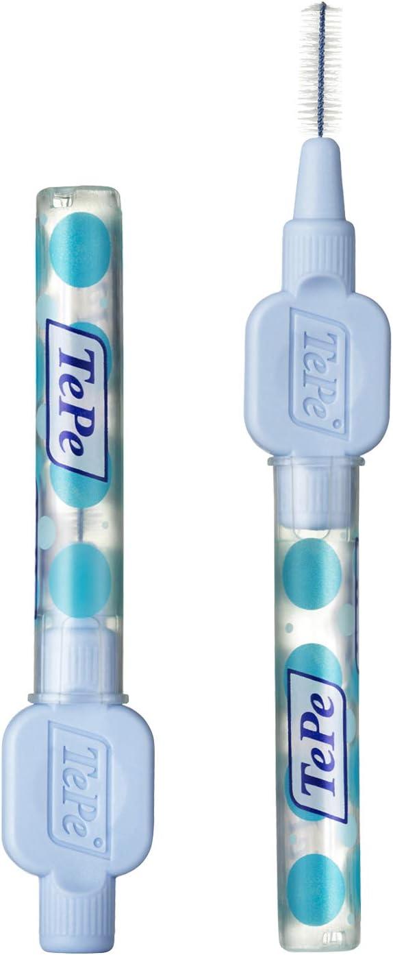 Buy TePe Interdental Brush Extra Soft Blue Pack of 5 (1 x 8 Pieces) for ...