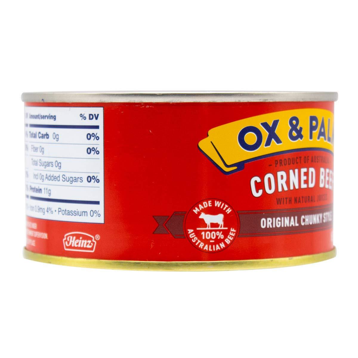 Ox & Palm Corned Beef Chunky Style 11.5 Oz - Pack of 12 | Original ...