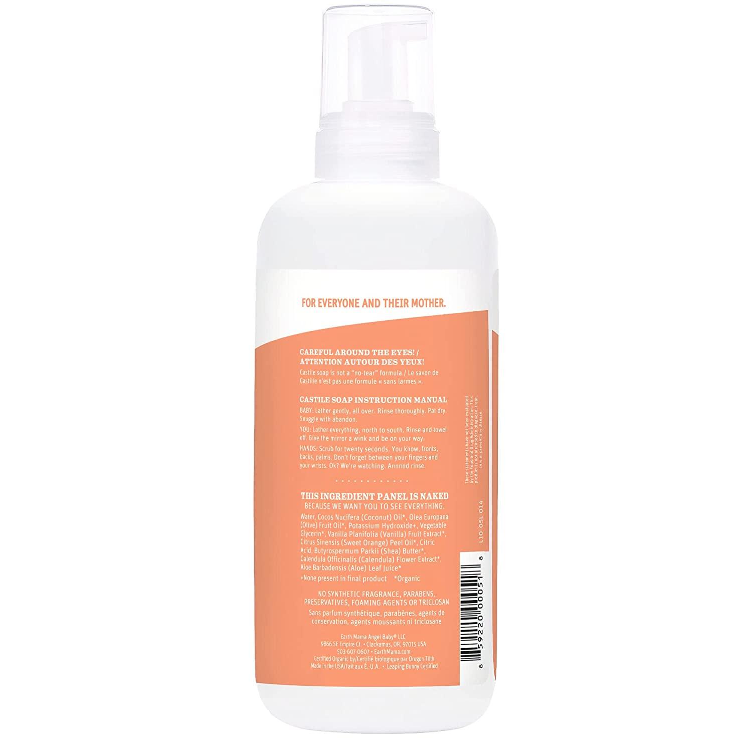 Earth Mama Sweet Orange Foaming Hand Soap Refill - 34 fl oz All-Purpose ...