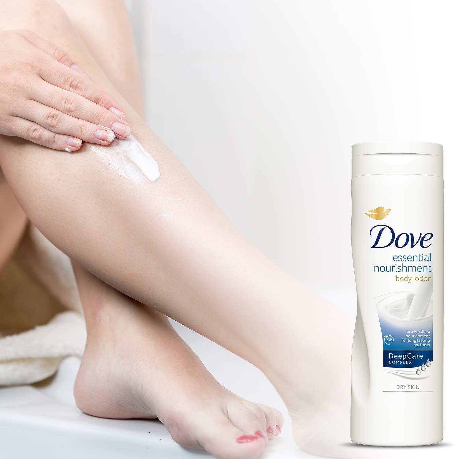 Dove Essential Nourishment Body Lotion 250ml - Pack of 3 | Moisturizing ...