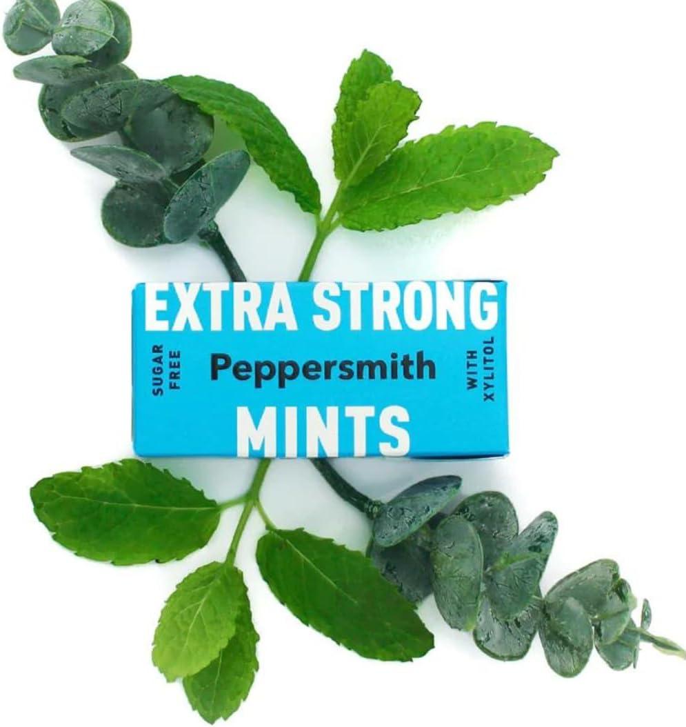 Selection Box of Extra Strong Dental Mints Lemon Dental Mints ...