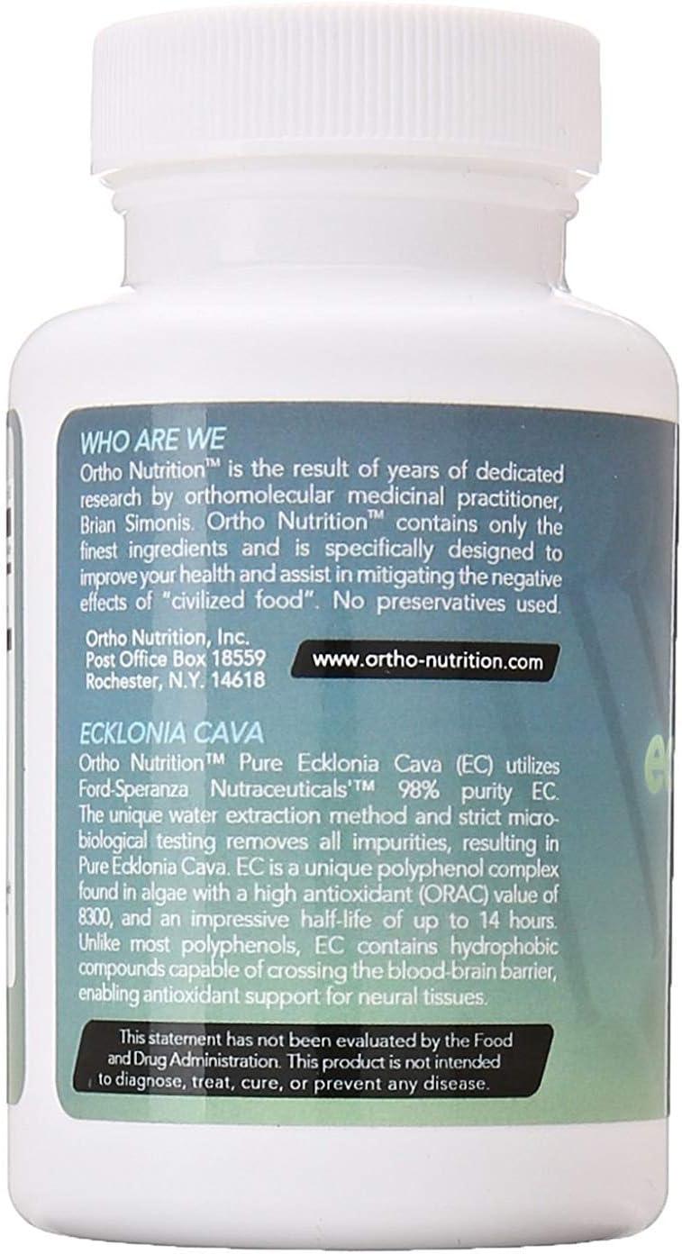 Ecklonia Cava Extract 99% Purity - 50% Polyphenols - 160mg Capsules ...