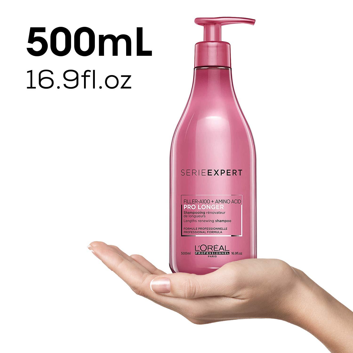 Serie Expert Pro Longer Shampoo 500ml - Strengthen and Lengthen Hair ...
