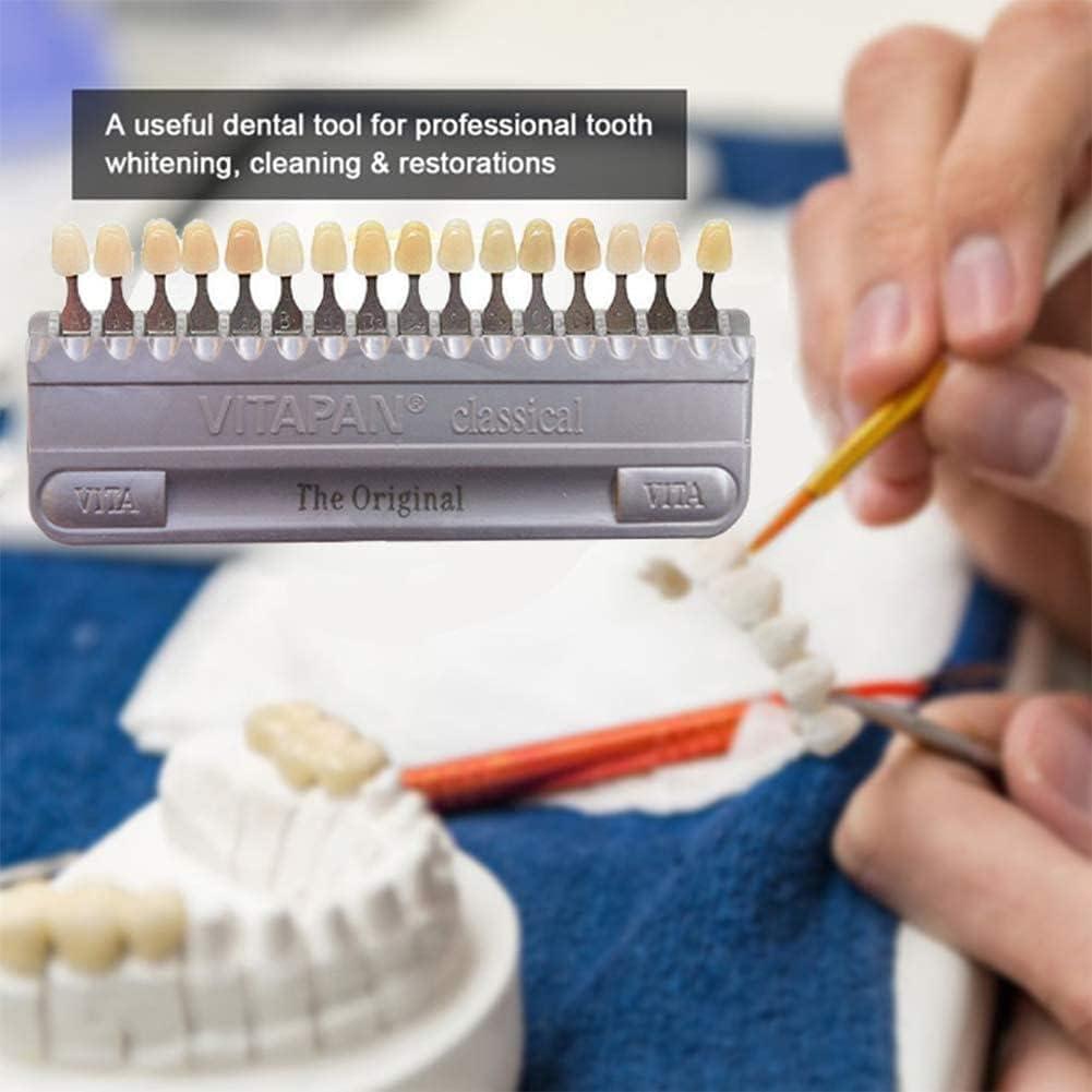 Iksvmsis Teeth Shade Guide | Professional 16-Color Tooth Whitening Set ...