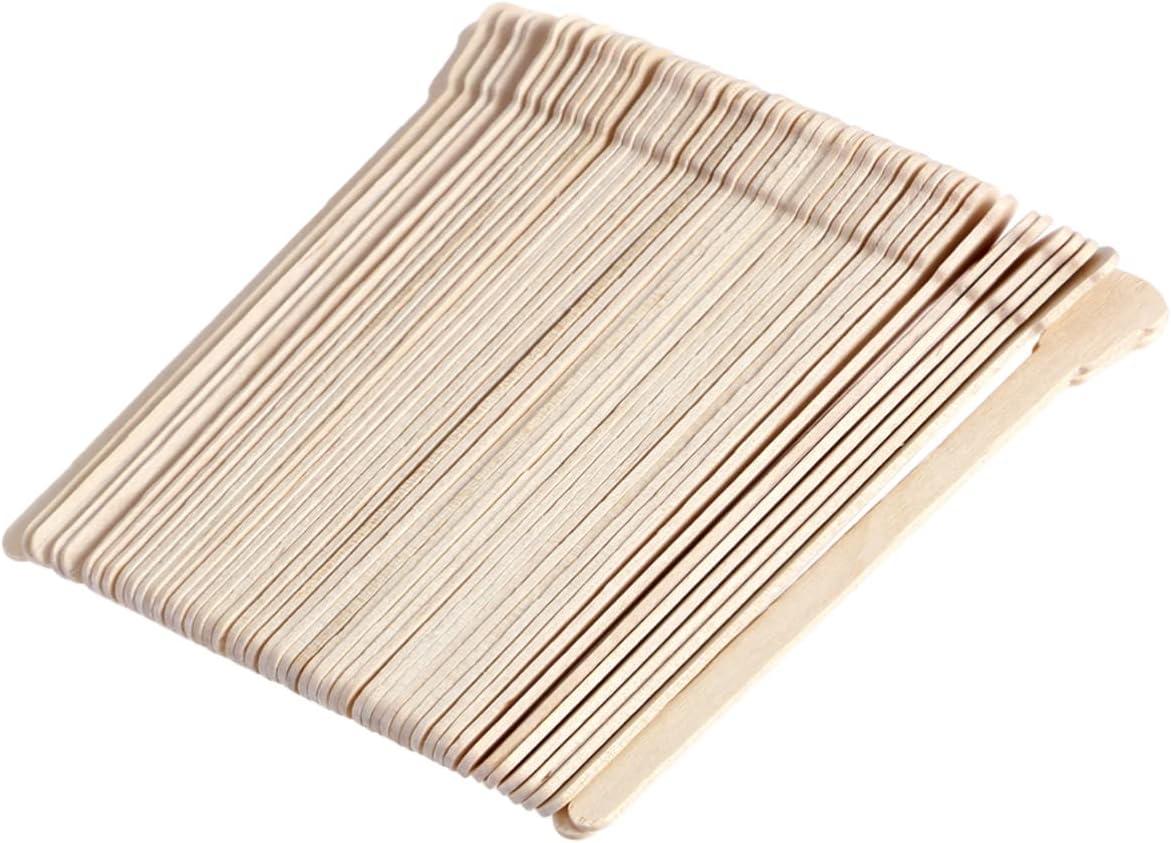 Magiclulu 150 PCS Wax Spatula Sticks for Ear & Nasal Hair Removal ...