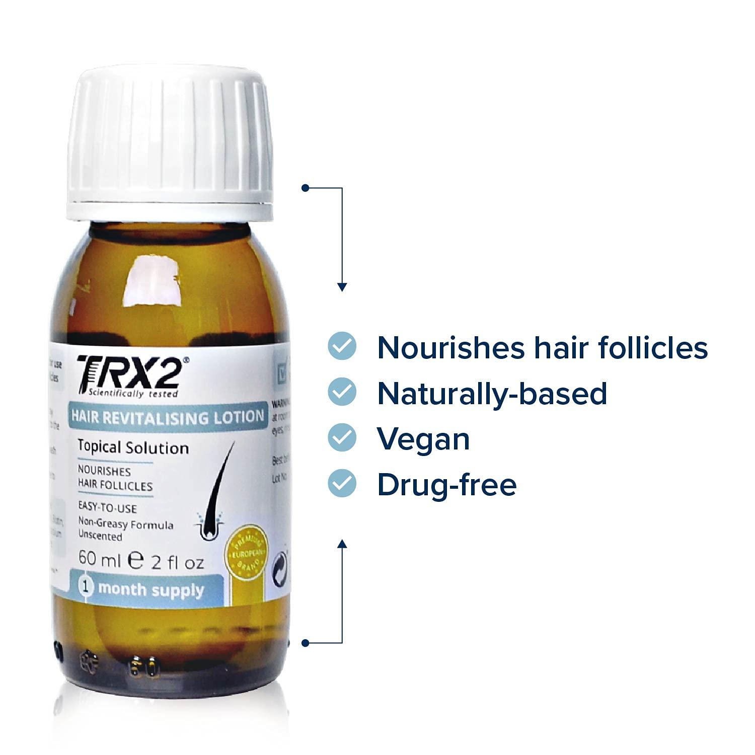 TRX2 Hair Revitalizing Lotion | Natural Treatment for Thicker, Fuller ...