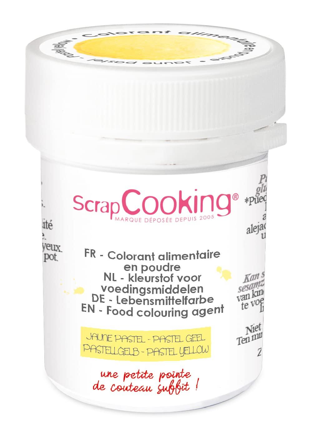 Scrap Cooking Powder food coloring 5 g - Pastel yellow | Buy Now with ...