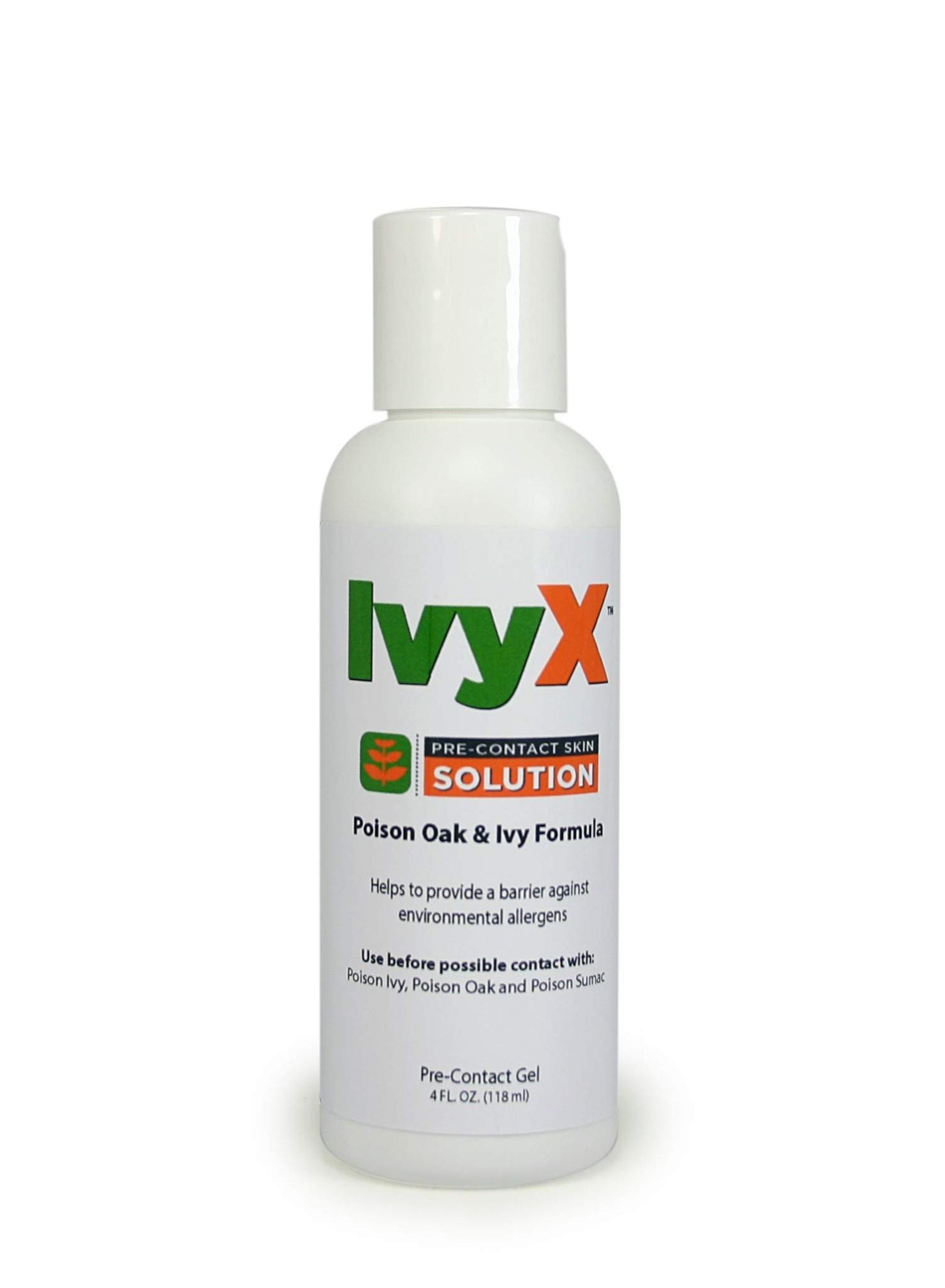 IvyX Pre-Contact Lotion 4 oz. Bottle - Skin Protection from Poison ...