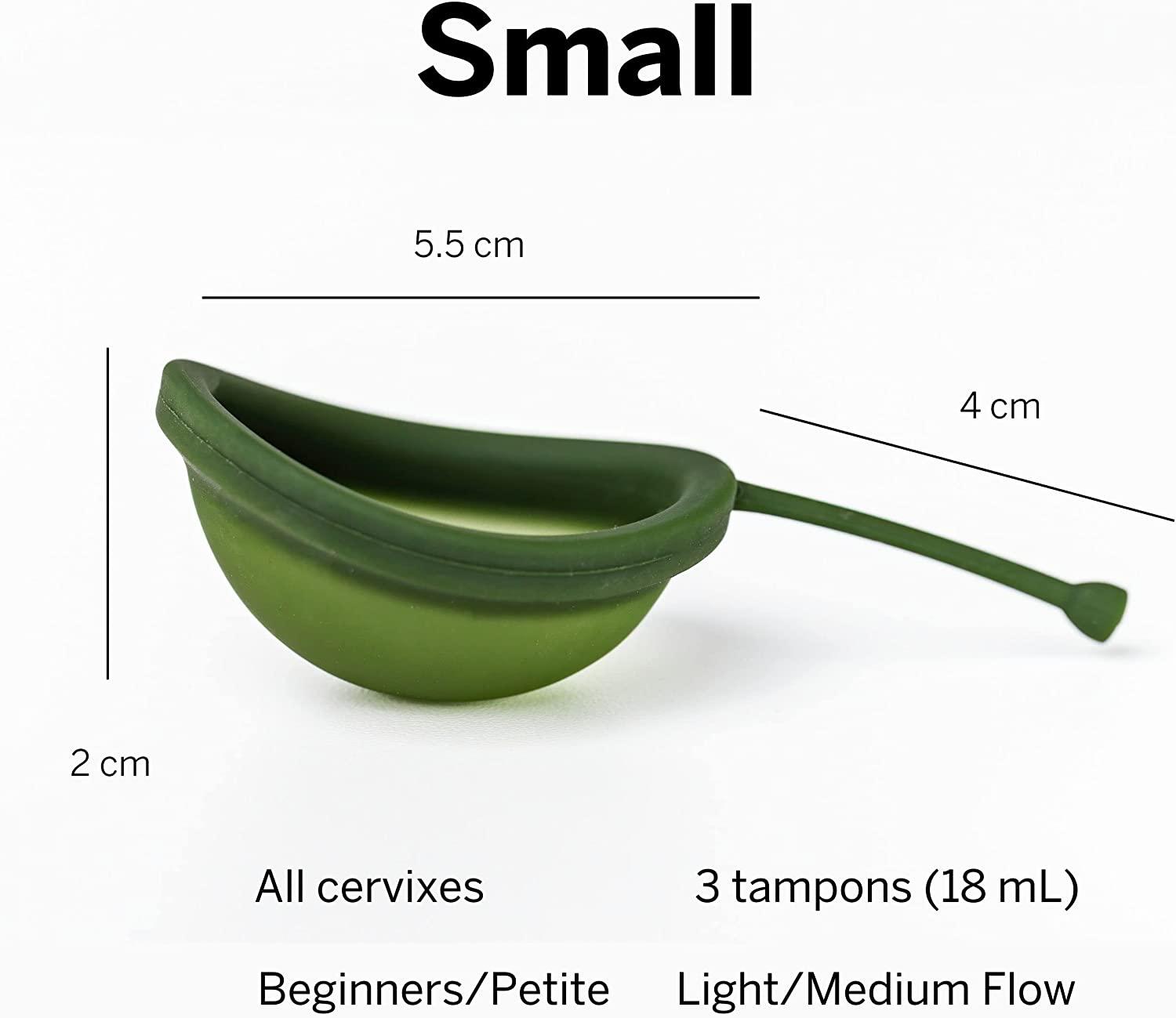 Pixie Menstrual Disc - Removable Stem - Soft & Reusable Silicone - 12 ...