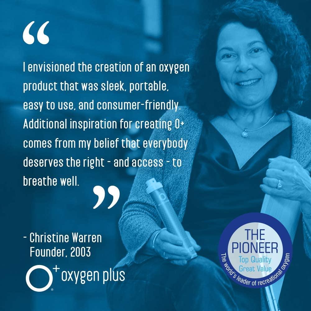 Oxygen Plus O+ Biggi 6 Pack | Portable Oxygen Can | 99.5% Pure O2 ...