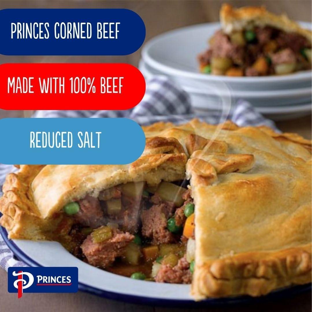Princes Reduced Salt Corned Beef 340g - Delicious and Healthier Option ...